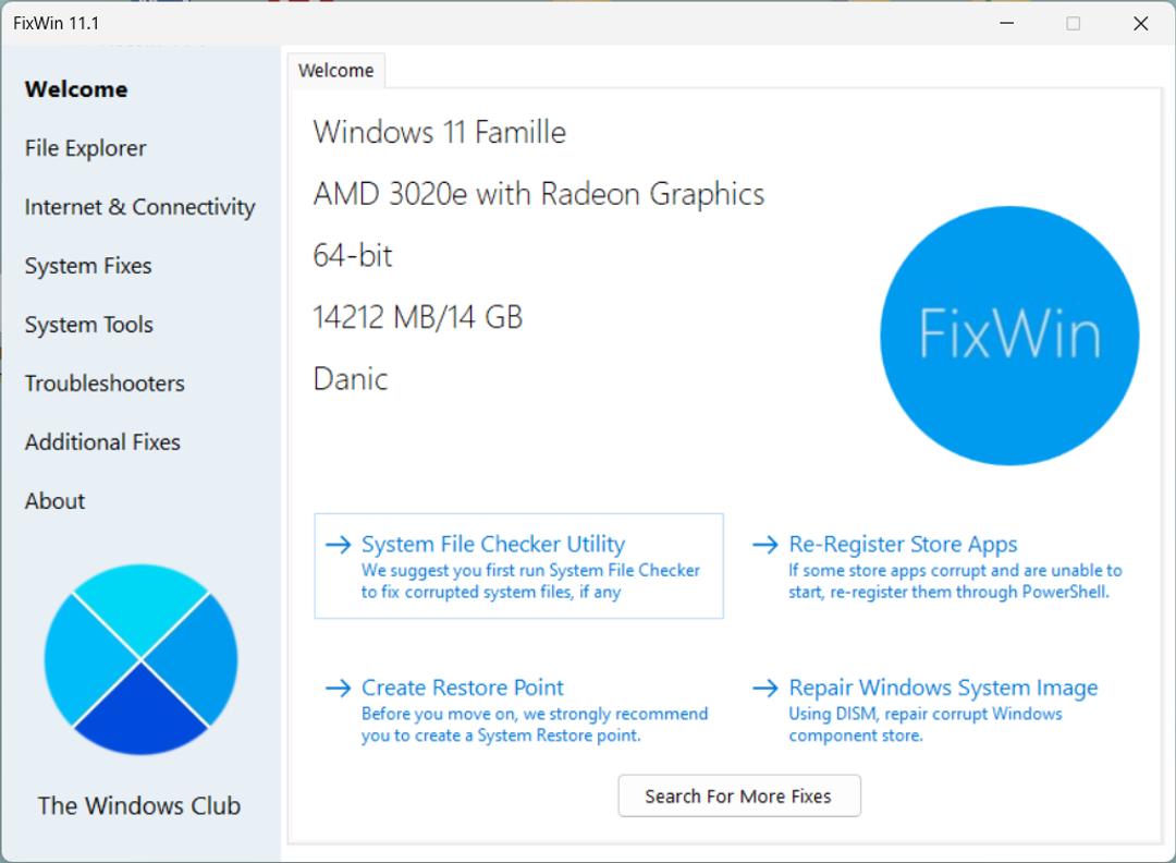 Quel est cet outil gratuit permettant la réparation intégrale de Windows 10/11